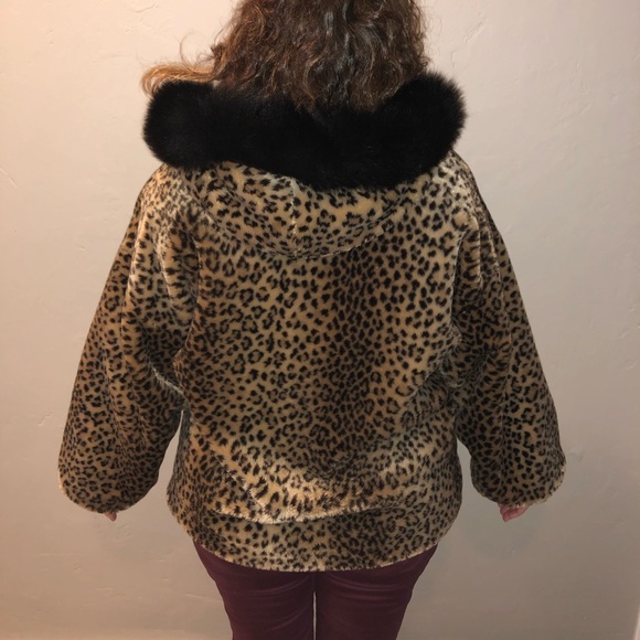 Jackets & Coats | Reversible Cheetah Print Jacket | Poshmark